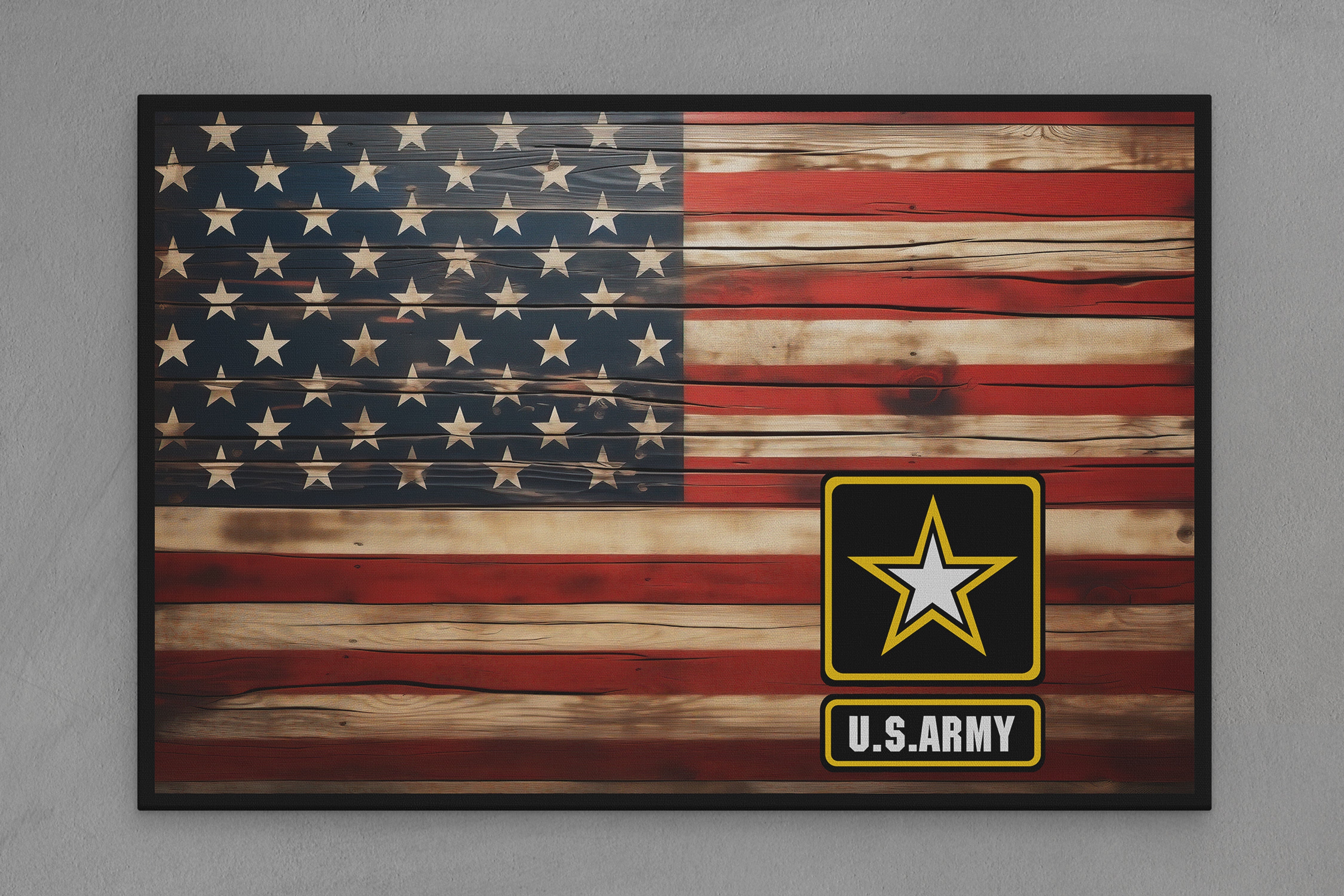 Army Flags – Personalized Canvas Flags – Canvas American Flags